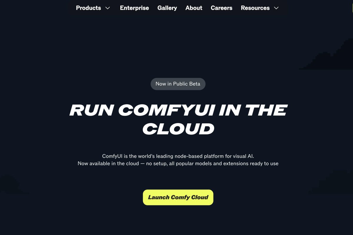 Comfy Cloud | aicreators.tools