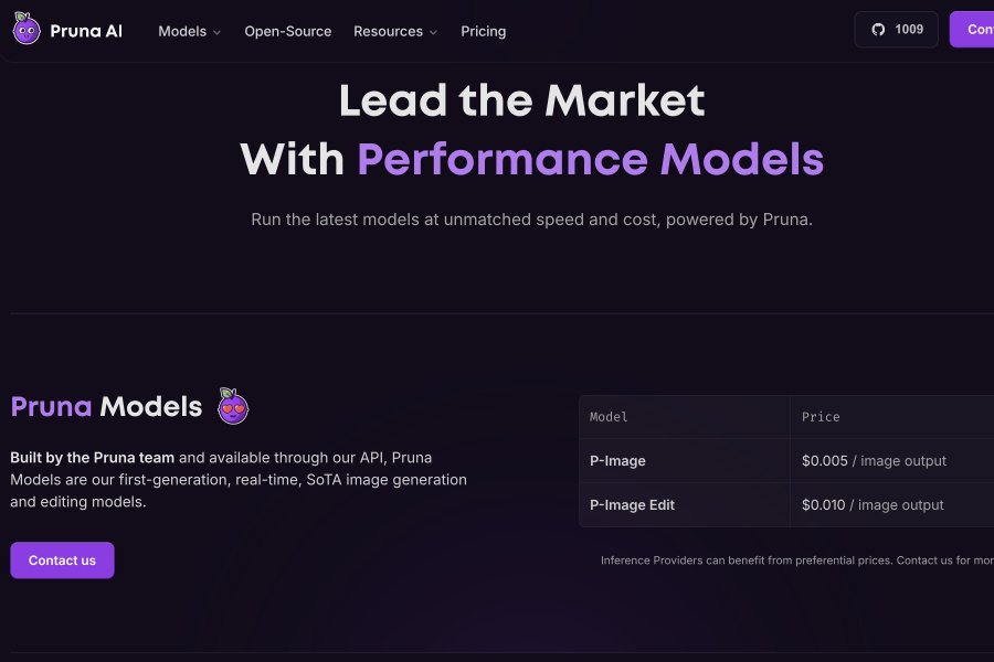 Pruna AI | aicreators.tools